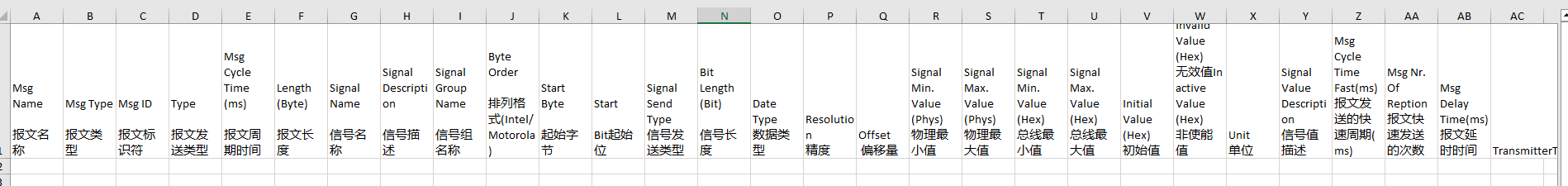 [python]用python获取EXCEL文件内容并保存到DBC_python canmatrix-CSDN博客
