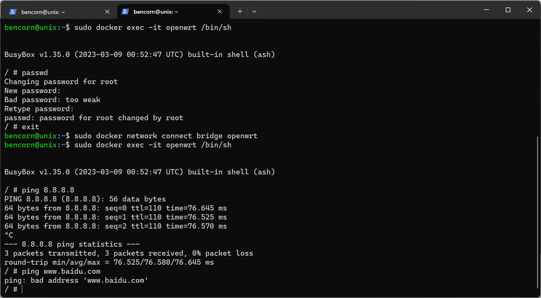 双网口主机通过docker安装openwrt实现路由_docker openwrt-CSDN博客