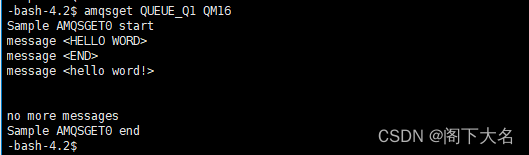 IBMMQ linux版命令创建队列管理器、队列、通道、window连接（六）_ibmmq创建通道-CSDN博客