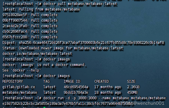 【BI数据可视化】Docker部署metabase_metabase docker-CSDN博客