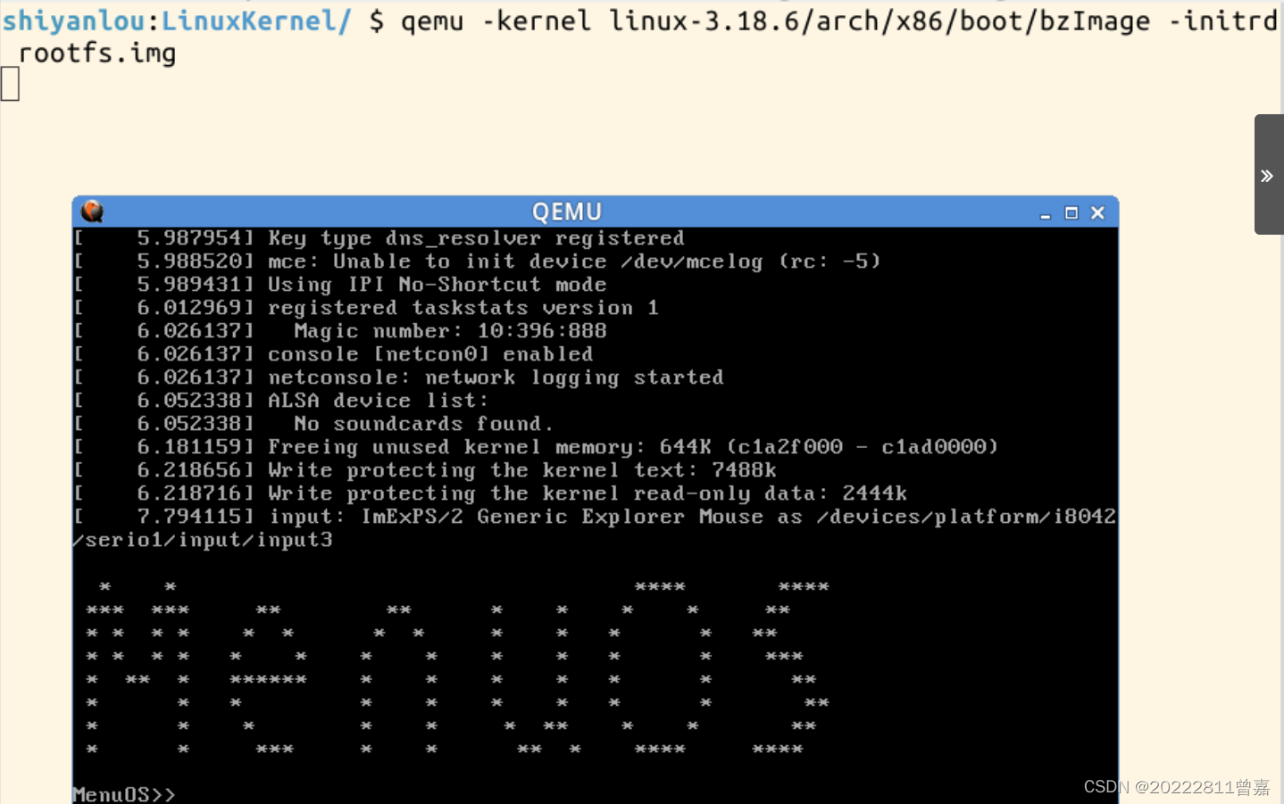 2022-2023-1 20222811 《Linux内核原理与分析》第六周作业-CSDN博客