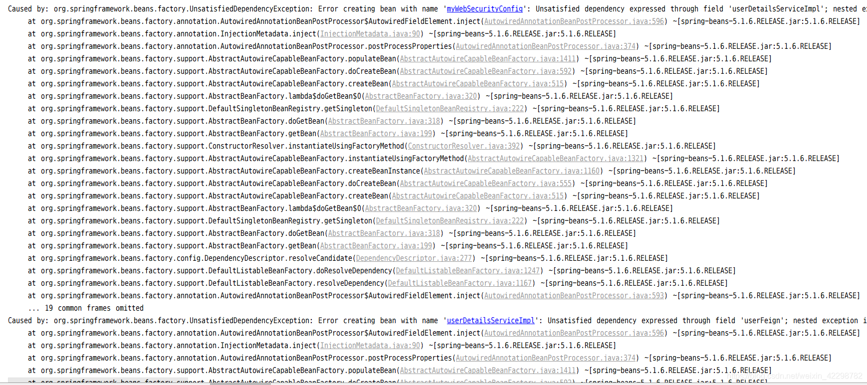 配置Feign后在启动的时候报错PathVariable annotation was empty on param 1.-CSDN博客