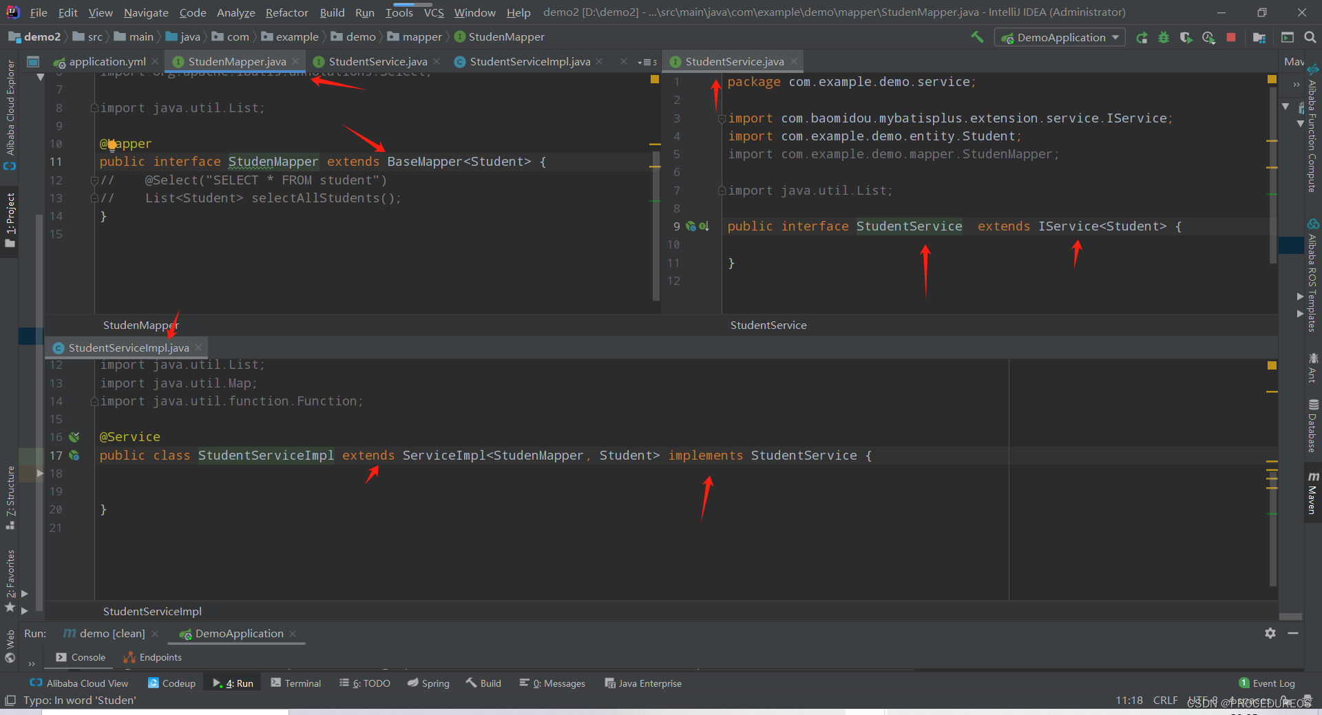 springboot整合mybaties和mybaties plus 连接数据库并输出数据_springboot mybitsplus 实现类似navicat数据库导出功能-CSDN博客