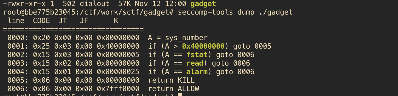 SCTF2021 pwn gadget 出题思路+预期非预期解_预期解和非预期解-CSDN博客