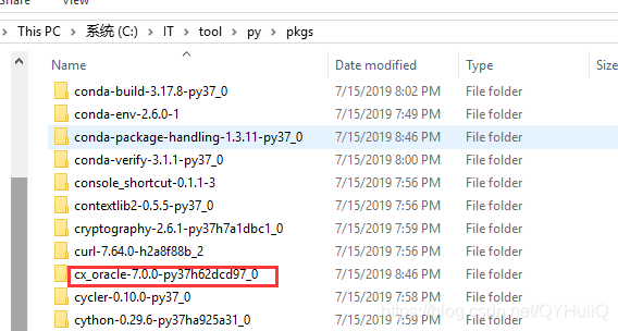 python 使用anaconda时ModuleNotFoundError: No module named ‘cx_oracle‘_anacoda modulenotfounderror ...