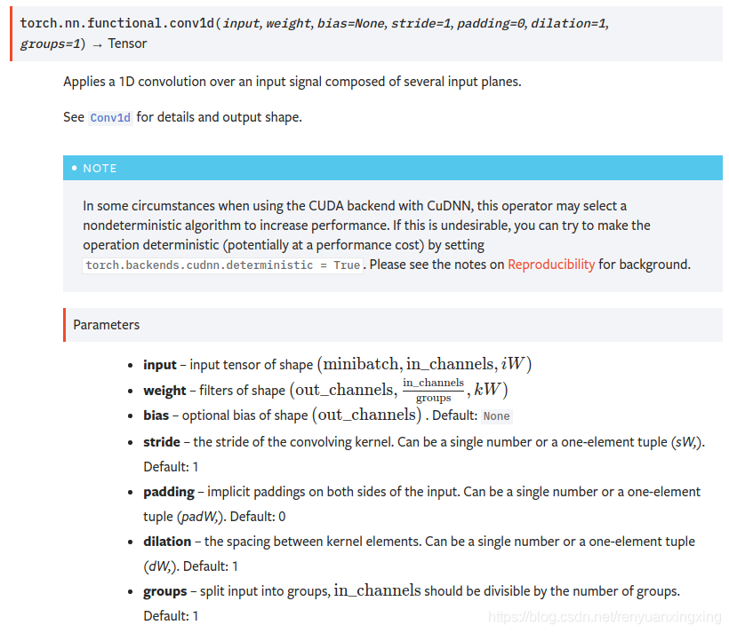 torch.nn中常见的神经网络层_torch.nn.functional中与nn.cov1d-CSDN博客