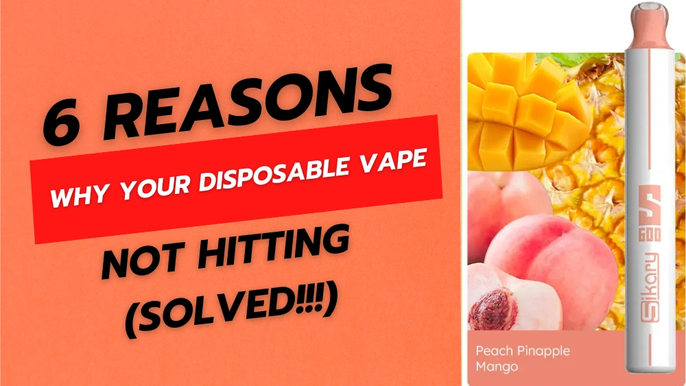 9 Reasons Why Your Disposable Vape Not Hitting-CSDN博客