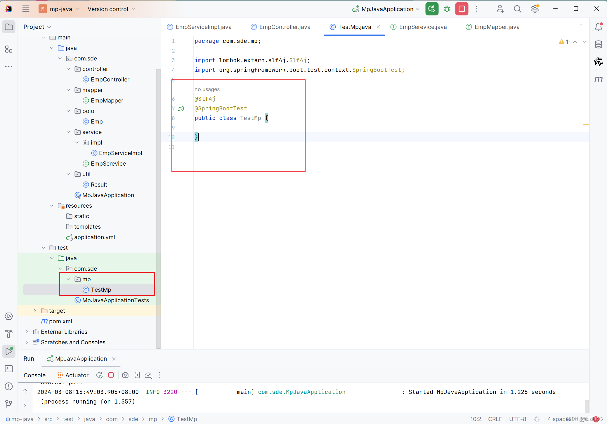 mybatis-plus整合spring boot极速入门_mybatisplus springboot配置-CSDN博客