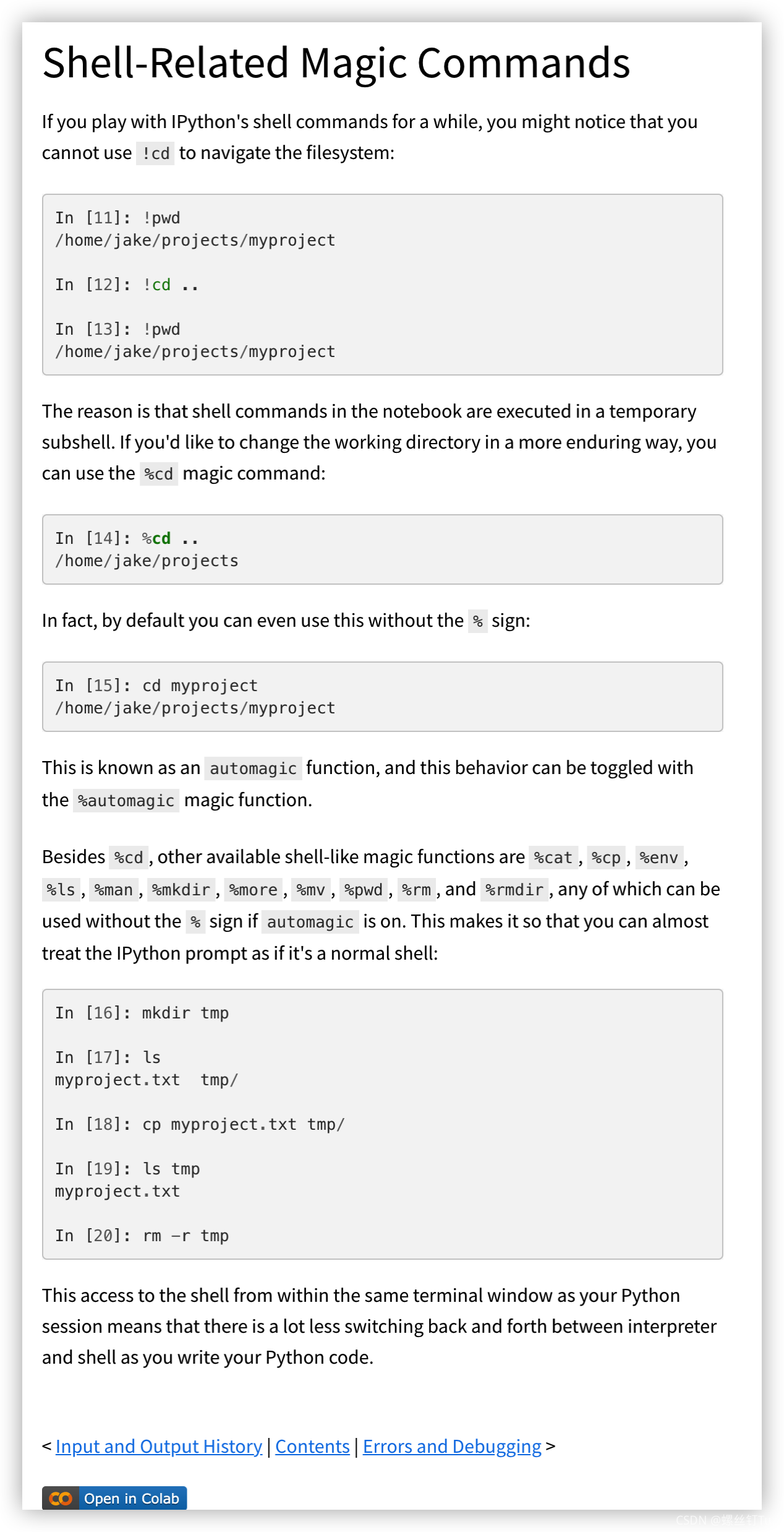 Jupyter Notebook中百分号cmd和感叹号cmd的区别_jupyter感叹号路径-CSDN博客