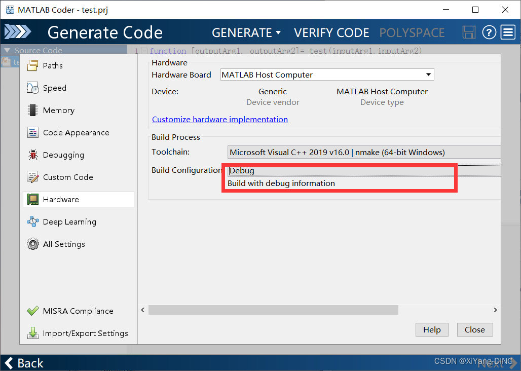【MATLAB】MATLAB转C/C++语言并部署到VS2019_matlab转c++语言-CSDN博客