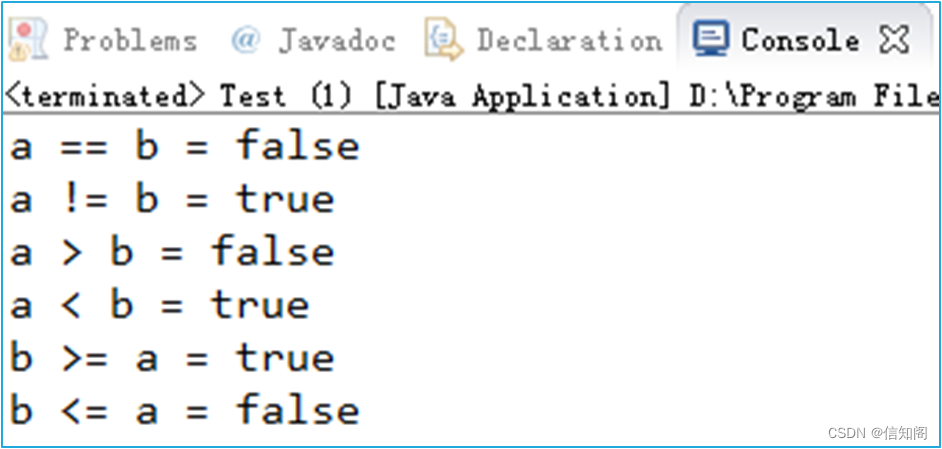 Java程序设计入门教程 关系运算符java程序设计关系运算符 Csdn博客