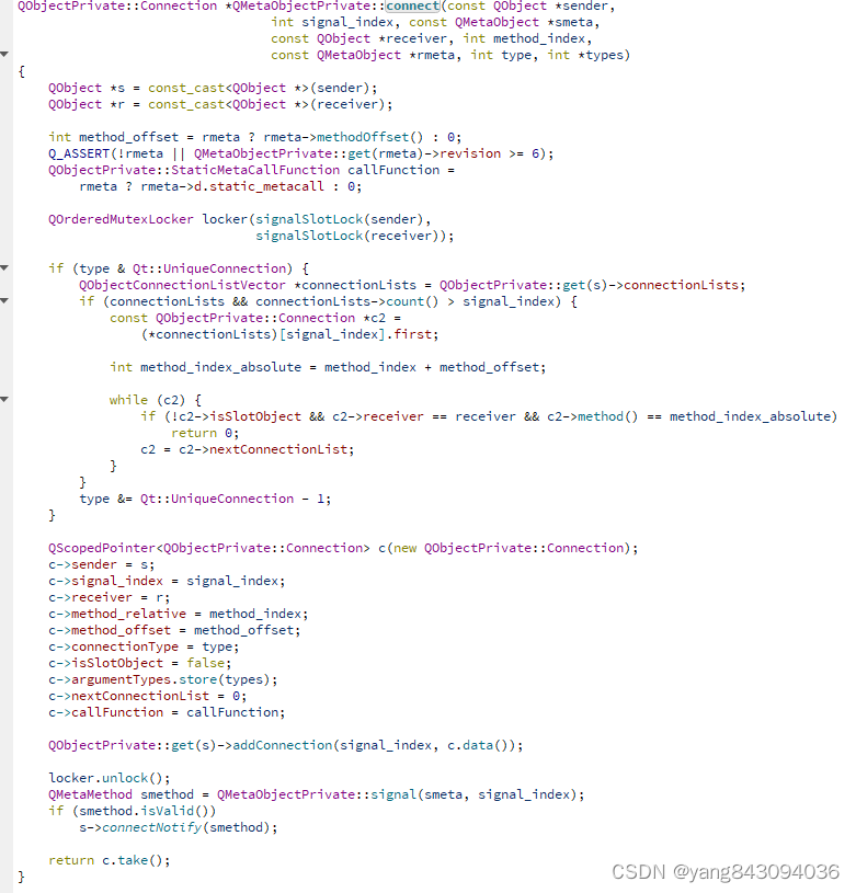 qt源码--信号槽_qt 源码-CSDN博客