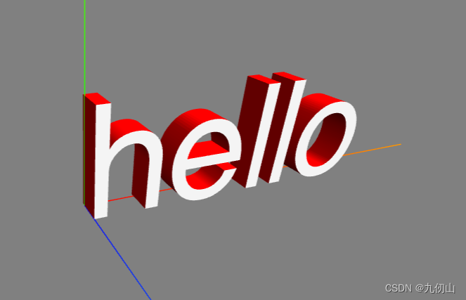 Threejs进阶之十一：使用fontloader和textgeometry创建三维文字 Csdn博客 