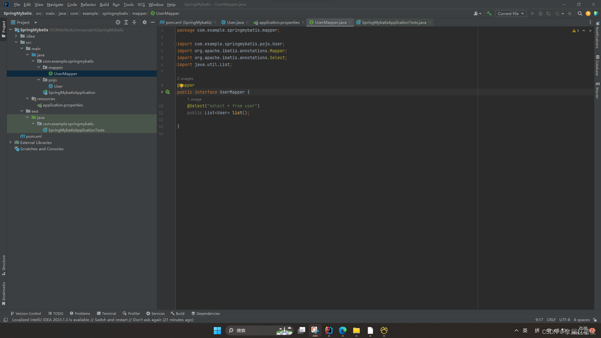 SpringBoot配置MySQL数据源示例-CSDN博客