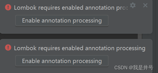 Lombok requires enabled annotation processing-CSDN博客