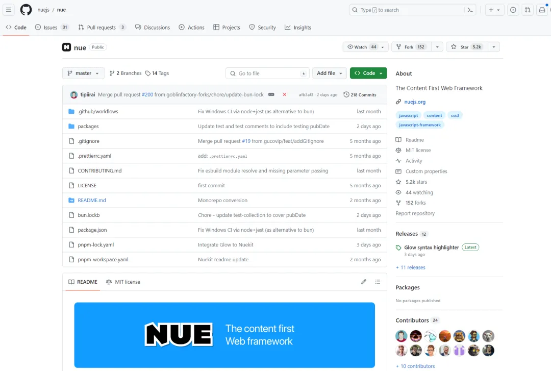 超火前端框架：公开叫板 Vue、React，拥有 5k star-CSDN博客