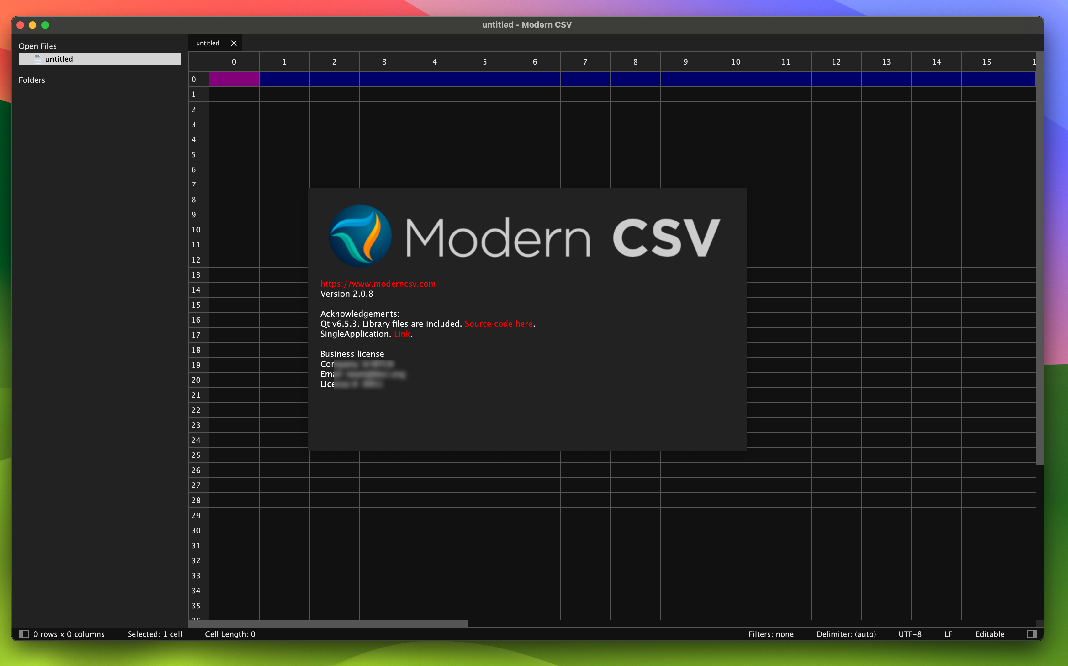 Modern CSV for Mac v2.0.8 CSV编辑器/查看器-CSDN博客