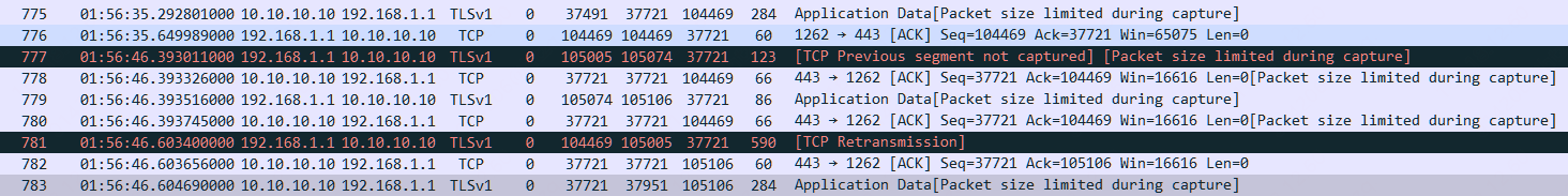 TCP Analysis Flags 之 TCP Previous segment not captured-CSDN博客