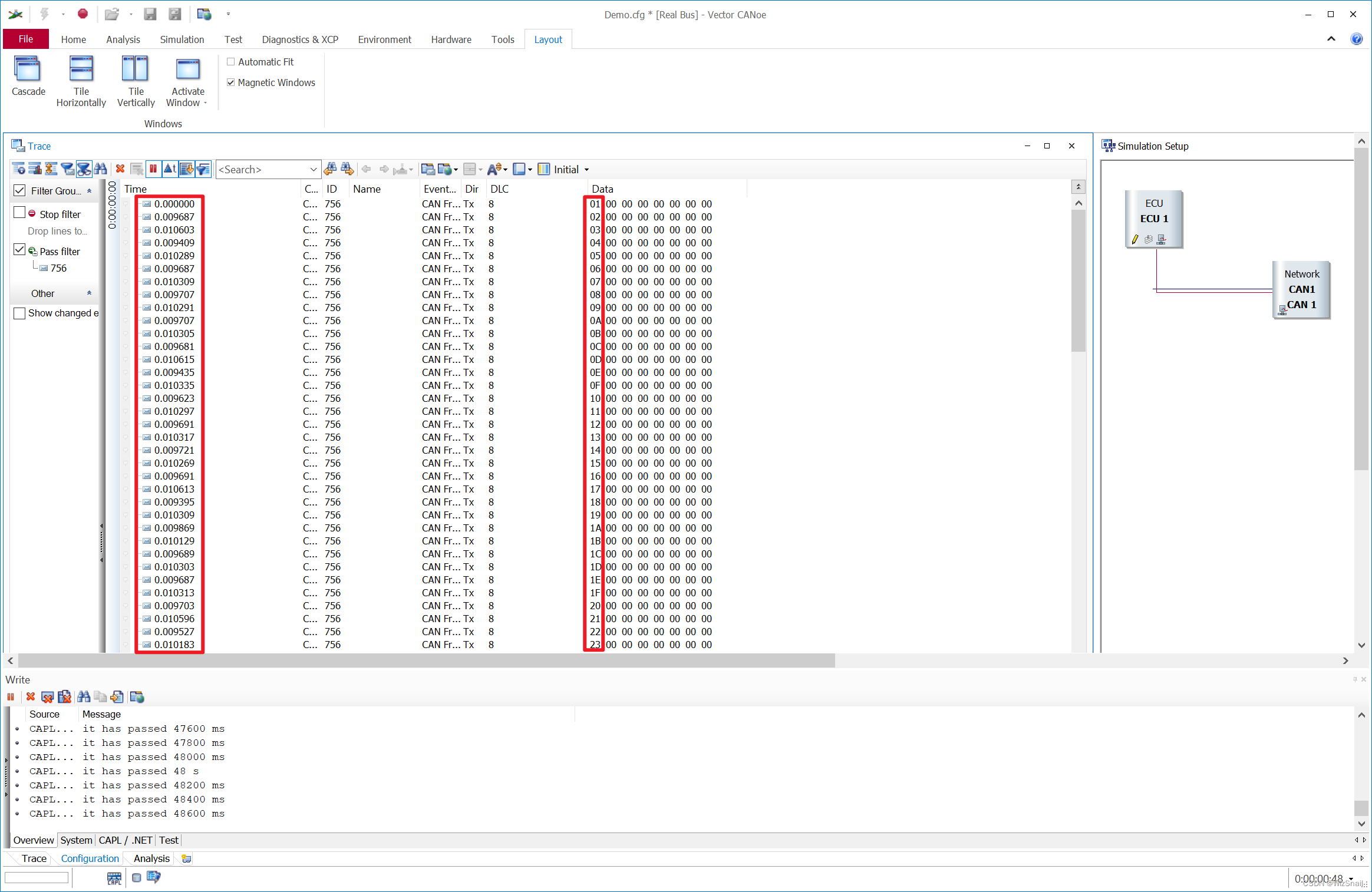 CAPL基础篇-----CAPL中如何发送自定义报文_capl发送报文-CSDN博客