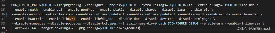 【Windows】使用 MinGW 编译 FFmpeg 踩坑记录_cuda requested, but not all dependencies are satis-CSDN博客