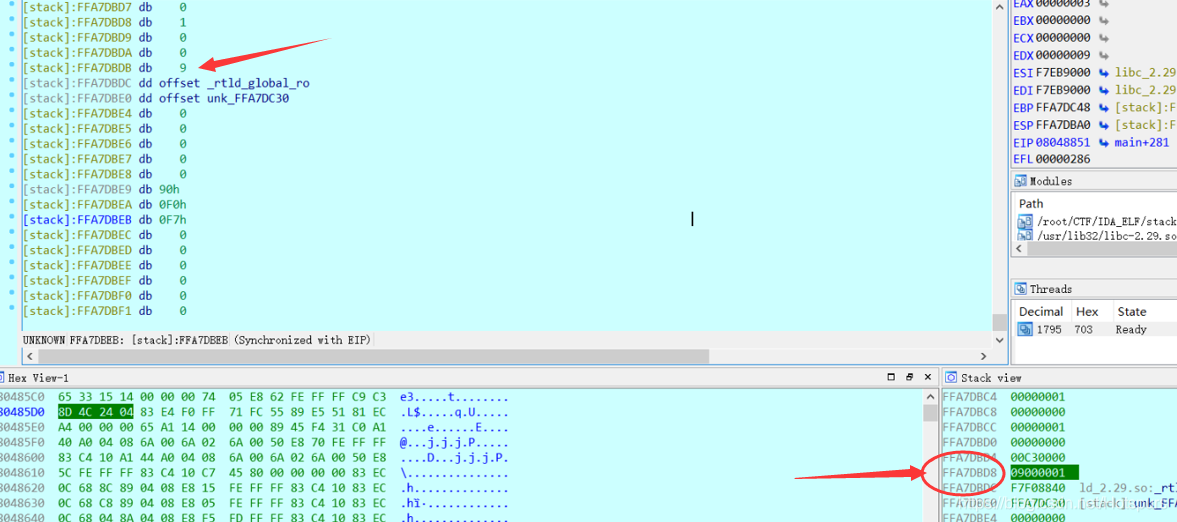 攻防世界pwn-stack2学习记录_攻防世界 pwnstack-CSDN博客
