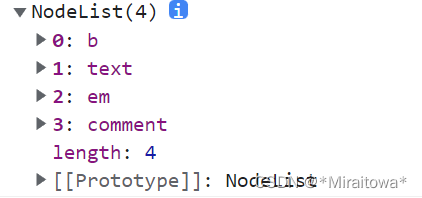 DOM中的节点的NodeList集合和HTMLCollection集合的区别_nodelist与element关系-CSDN博客