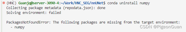 [conda环境] pip能找到numpy，但是conda找不到numpy_importerror: numpy.core.multiarray failed to impor-CSDN博客