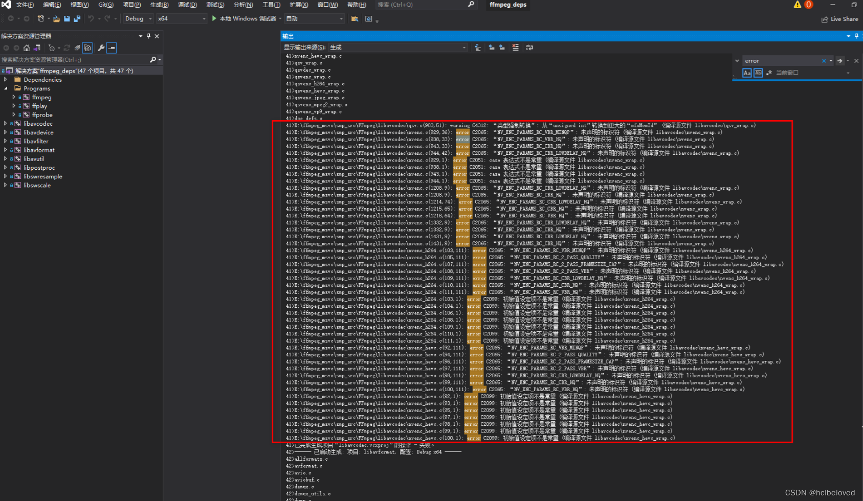 创建ffmpeg vs2019工程_ffmpeg vs工程-CSDN博客