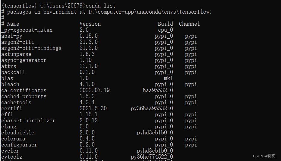 【TensorFlow】环境配置-----TensorFlow 安装与配置_tensorflow环境配置-CSDN博客