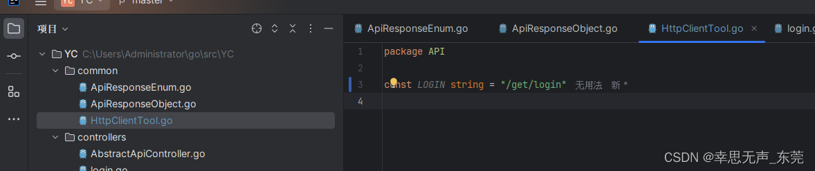GOLAND搭建GIN框架以及基础框架搭建_goland gin-CSDN博客