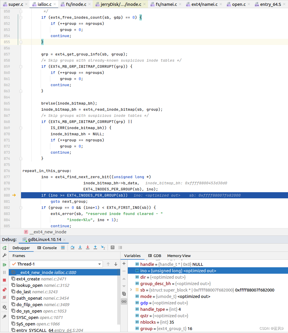 33 新建 inode 的流程的调试_linux inode创建-CSDN博客
