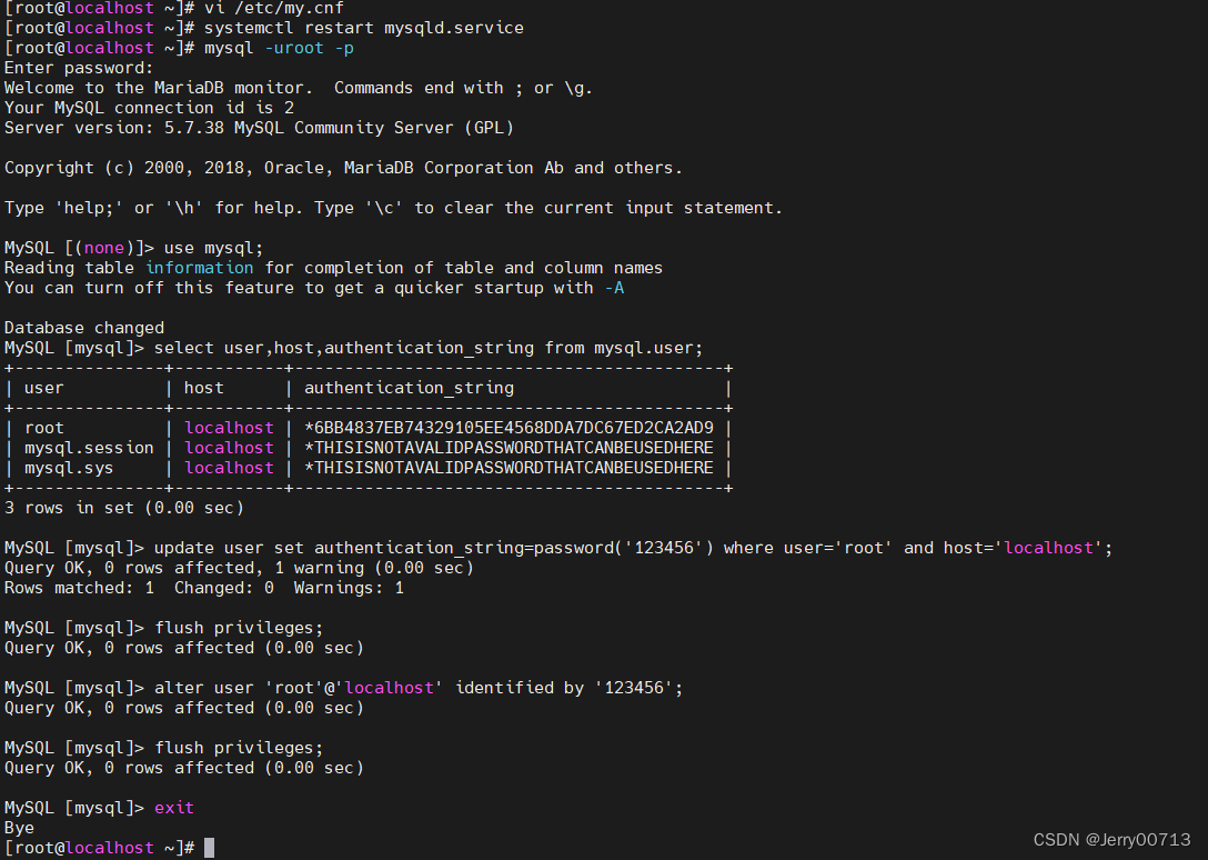 Linux 下安装mysql 5.7 --Centos7_libncurses.so.5: 安装-CSDN博客