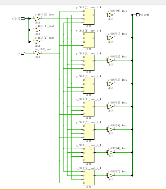 3 8译码器设计verilog代码vivado Ego1开发板38译码器verilog代码 Csdn博客