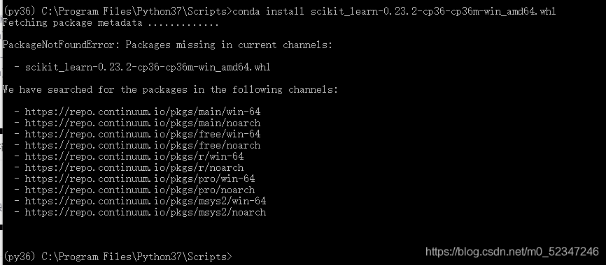 conda虚拟环境下安装出错时，解决办法_error while loading conda entry point: anaconda-cl ...