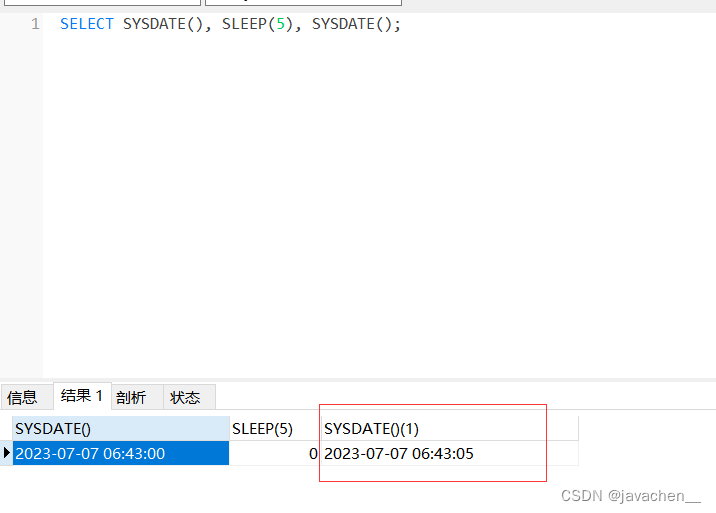 mysql sysdate()不走索引问题解析_mysql datetime不走索引-CSDN博客