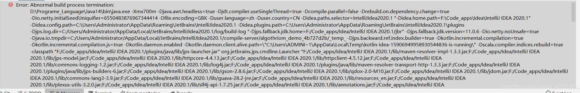 Idea报错：无法创建java虚拟机_could not create the java virtual machine-CSDN博客