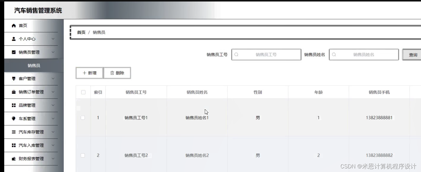 Java毕业设计汽车销售管理系统（springbootmysqljdk18maven339）汽车管理销售系统java Csdn博客