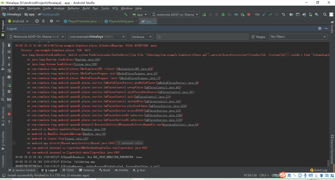 【Android】AndroidStudio 报错： java.lang.UnsatisfiedLinkError: dalvik.system.PathClassLoad解决方案 ...