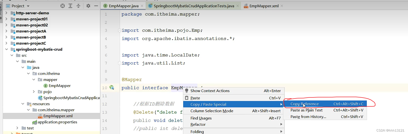 【JavaWeb】xml映射文件-CSDN博客