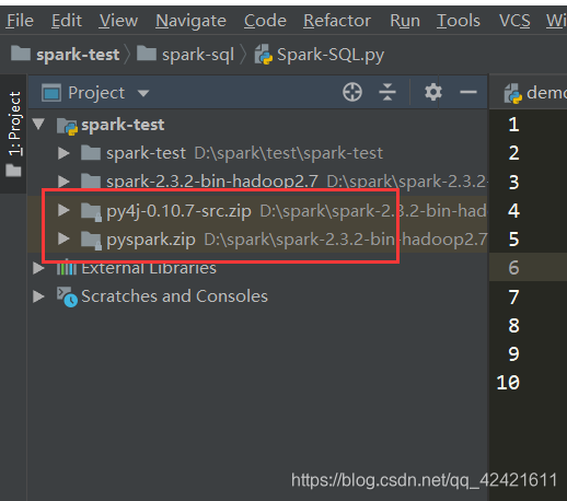 pycharm中pyspark编程报错Could not find valid SPARK_HOME while searching(pycharm in windows)_could not ...
