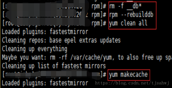 linux环境yum异常：BDB1507 Thread died in Berkeley DB library_failed: bdb1507 thread died in berkeley ...