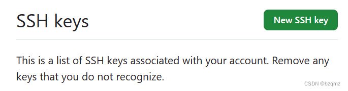 在github上添加ssh key-CSDN博客