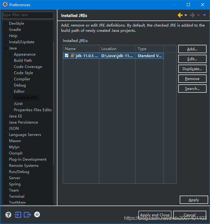 eclipse搭建jdk11的springboot环境_spring tool suite4安装jdk11-CSDN博客