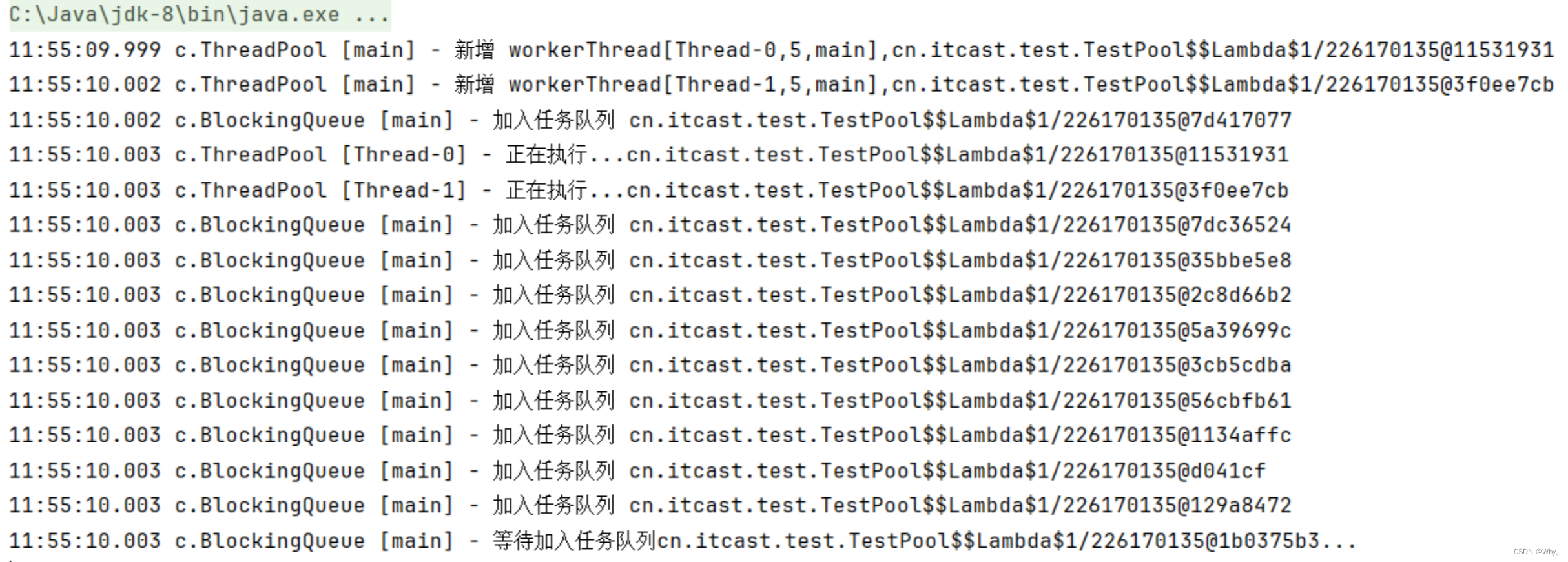 JUC并发-共享模型-工具-线程池_juc 线程池-CSDN博客