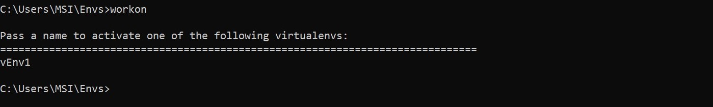 在 Python 中列出虚拟环境_python workon-CSDN博客