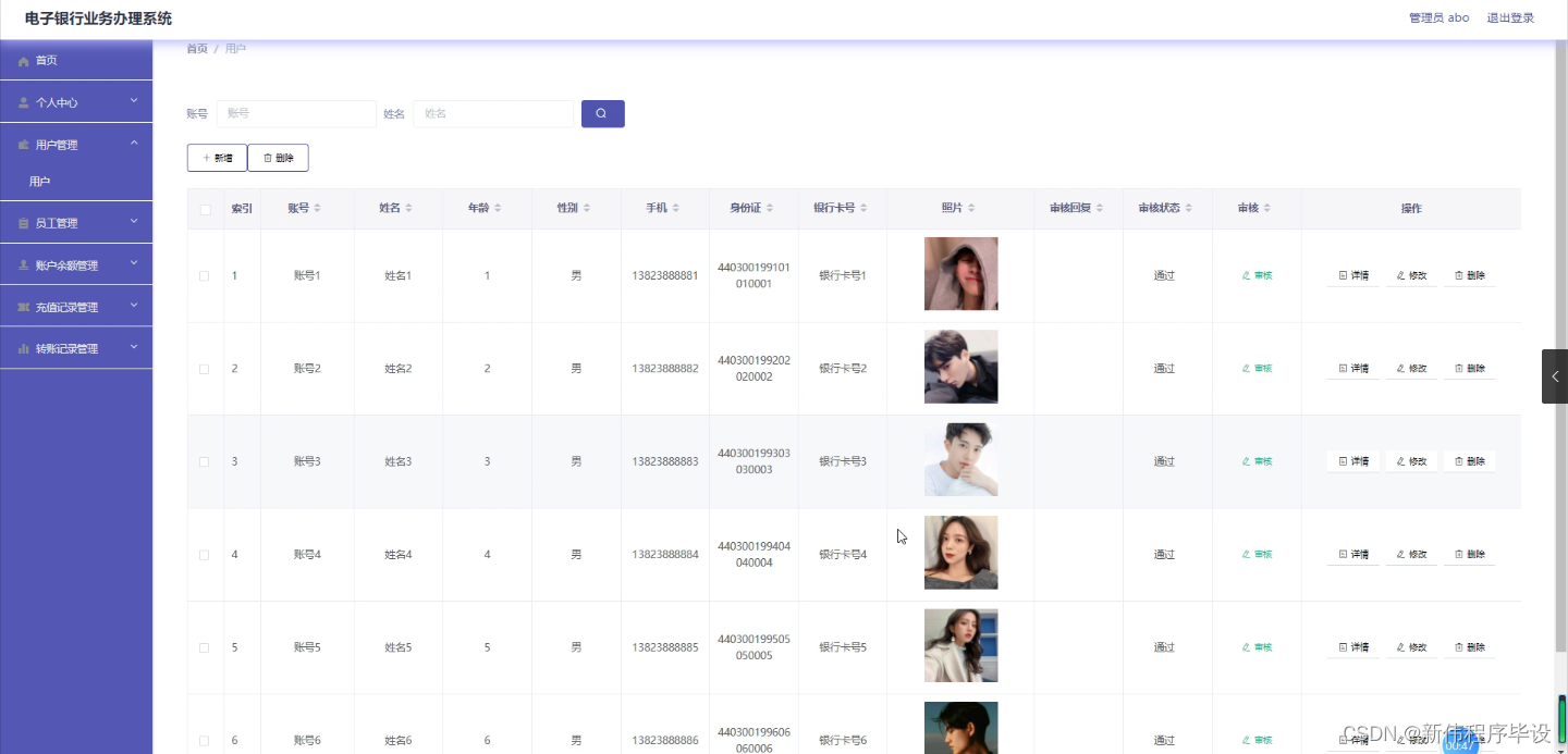Java计算机毕业设计电子银行业务办理系统（附源码springboot开题论文部署）java项目源码 银行业务管理系统 Csdn博客
