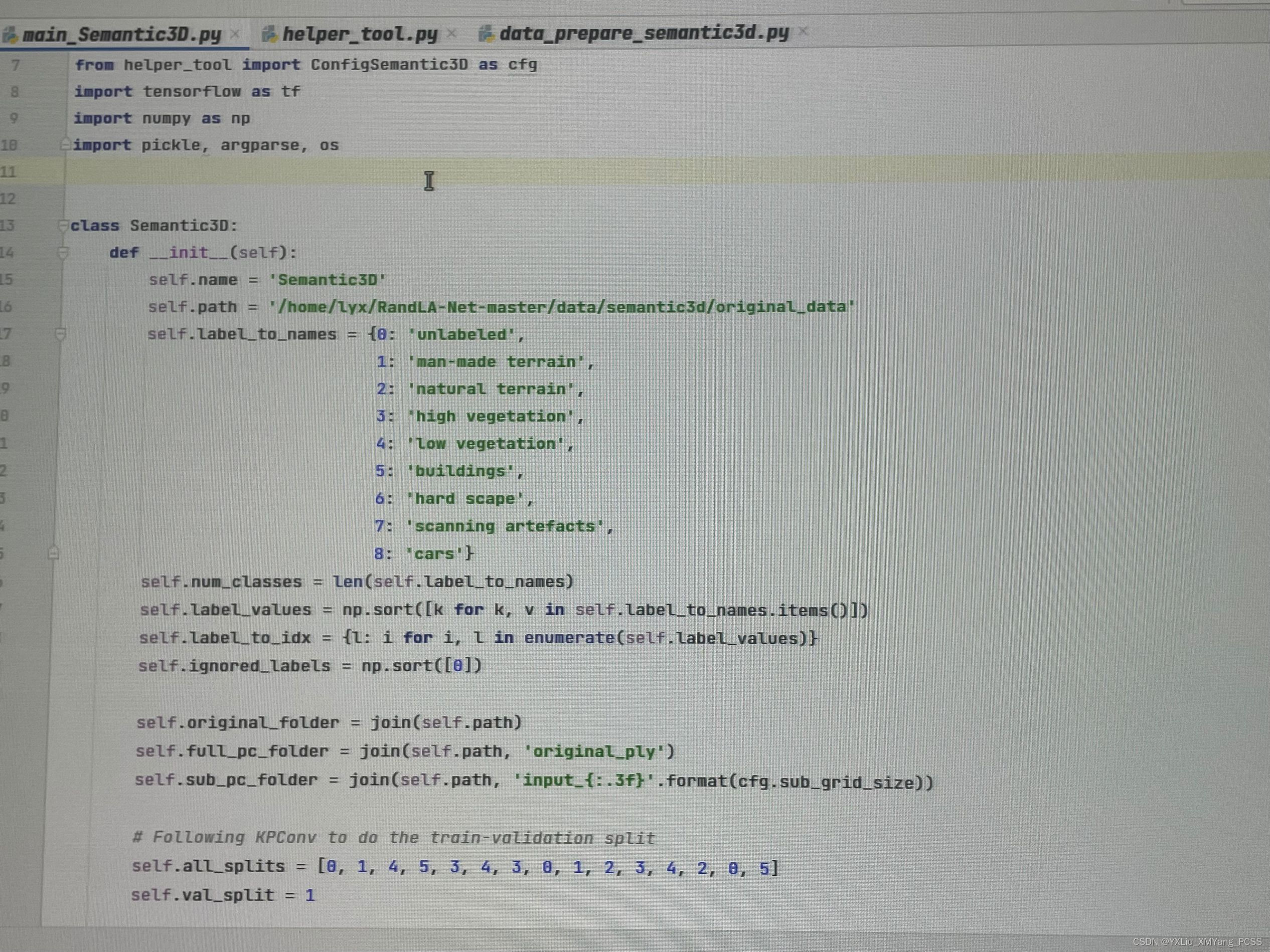 RandLA-Net网络在Semantic3D数据集分割复现_randlanet复现-CSDN博客