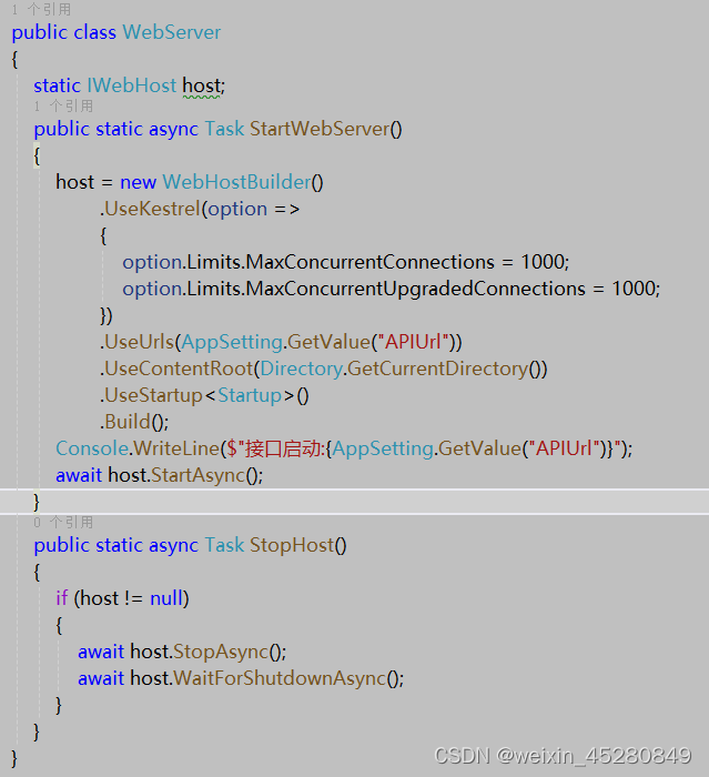 C# 创建控制台应用程序WebApi（Net6.0）_c# webapi 跨域问题 net6.0-CSDN博客