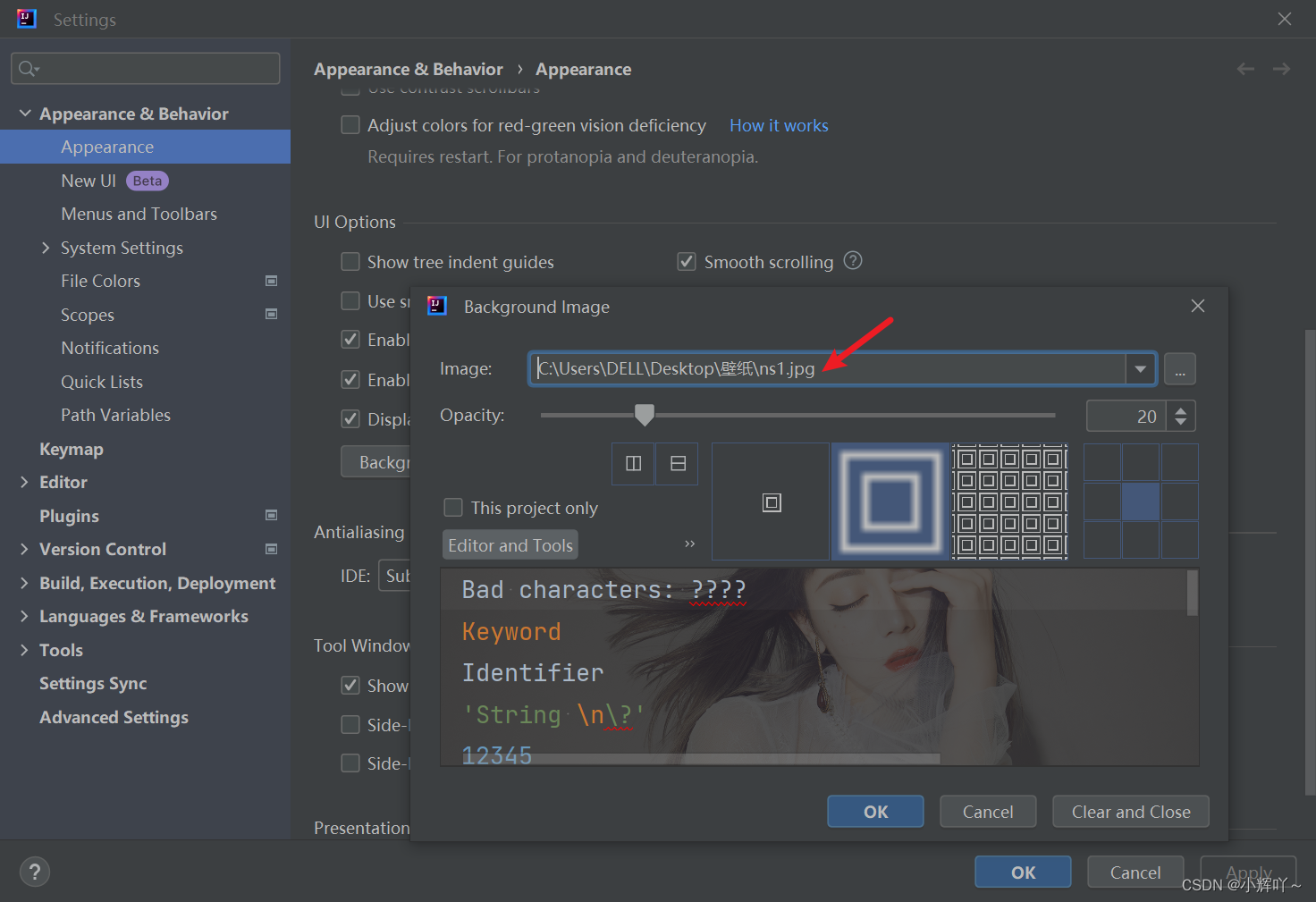 VsCode与Idea编辑器更换背景图_idea vscode主题-CSDN博客
