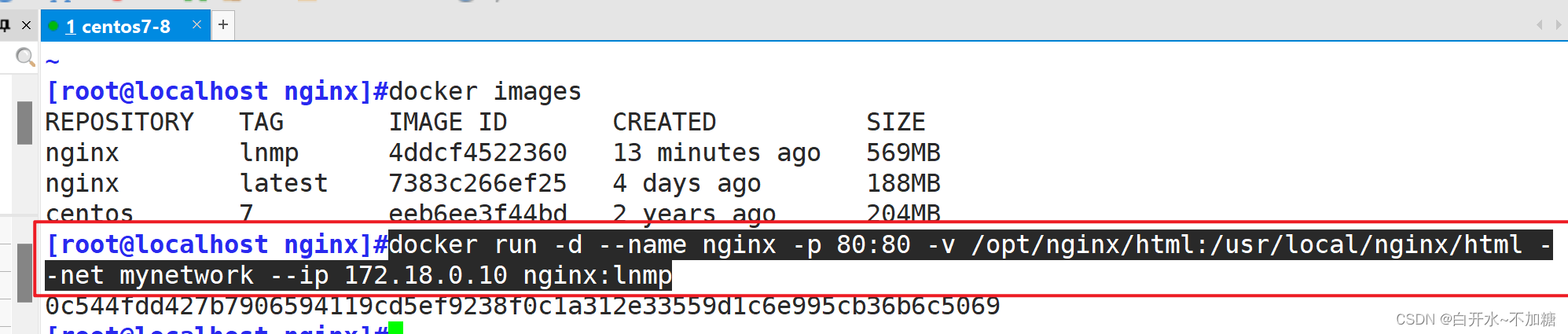 docker容器部署基于LNMP的WordPress项目_基于docker容器构建lnmp环境,部署wordpress博客-CSDN博客